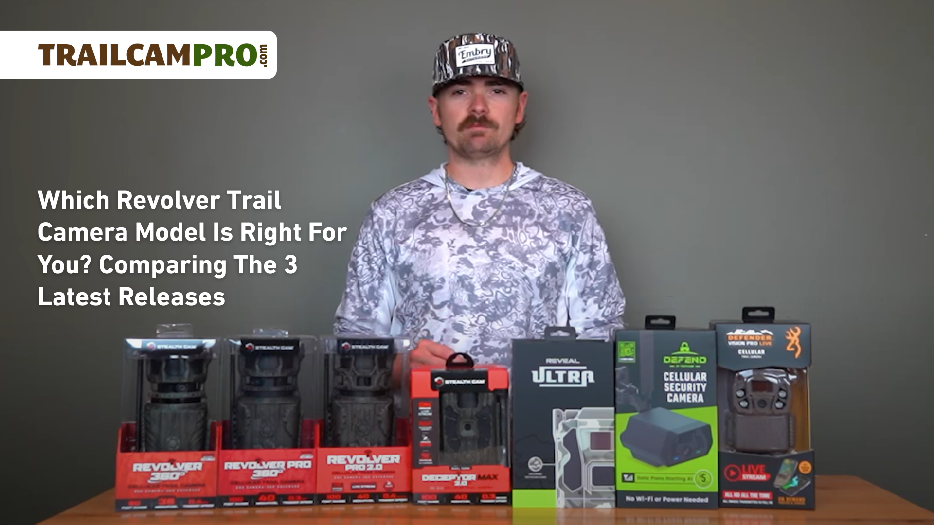 Which Revolver Trail Camera Model Is Right For You? Comparing The 3 La