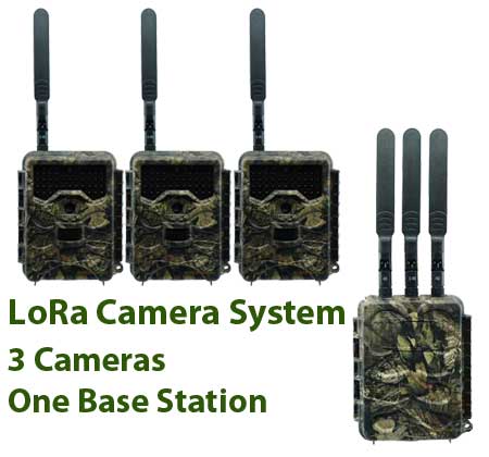 Covert LoRa Trail Camera System (LoRa LB-V3) - Verizon