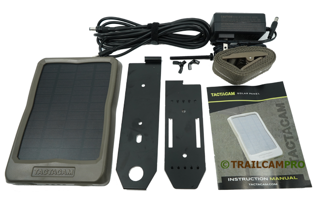 Tactacam External Solar Panel | 12-Volt Solar Panel Kit